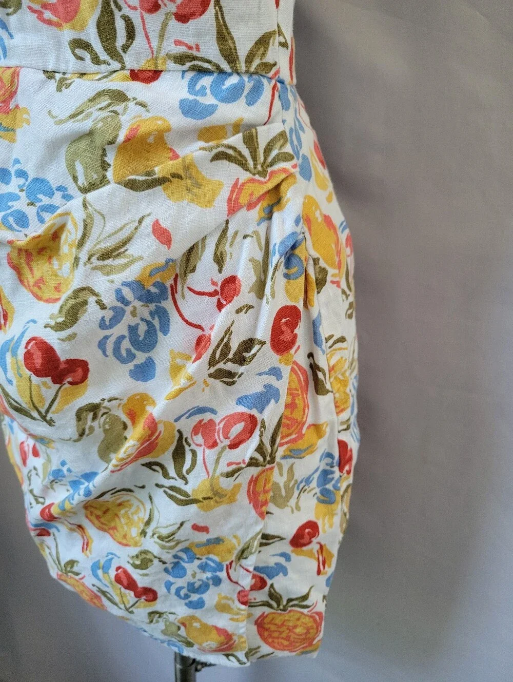 Reformation | Dresses | Reformation Dory Linen Halter Mini Dress Fruit ...